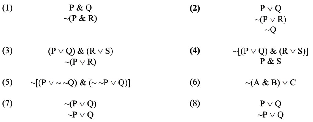 Chapter 8 Propositional Logic, Truth Tables, and Truth Trees – Logic ...