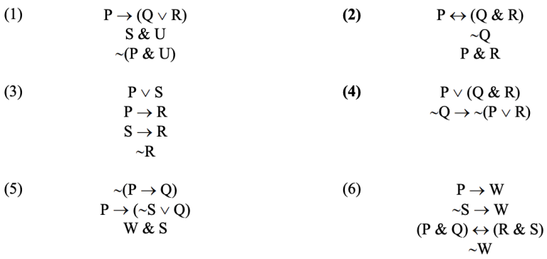 Chapter 8 Propositional Logic, Truth Tables, and Truth Trees – Logic ...