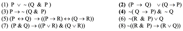 Chapter 8 Propositional Logic, Truth Tables, and Truth Trees – Logic ...