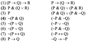 Chapter 8 Propositional Logic, Truth Tables, and Truth Trees – Logic ...